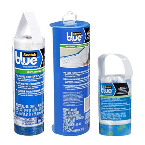 ScotchBlue™ Pre-Taped Painter's Plastic | Blackburn Marine